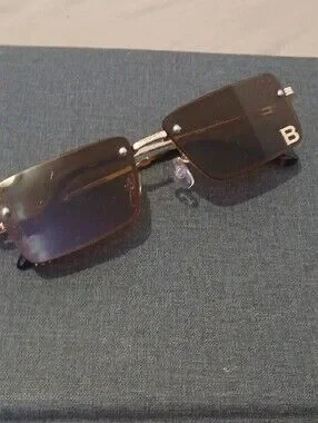 P Luxury | Accessories | P Luxury Rectangular Frame Sunglasses With ...